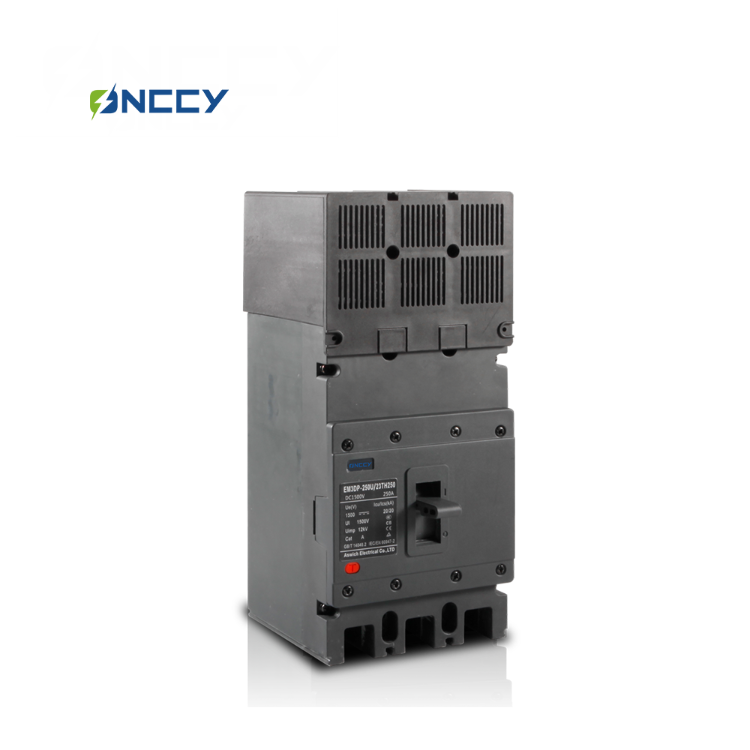 Onccy 1000v 1500v 250a 400a 630a Pv Dc Molded Case Circuit Breaker For ...