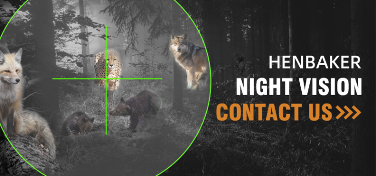 Henbaker Nv710s Red Dot Laser Infrared Night Vison Monocular Telescope ...