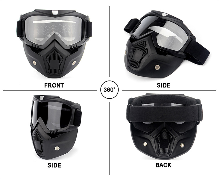 Windproof Custom Design Dirt Bike Atv Off Road Racing Motorcycle Goggle ...