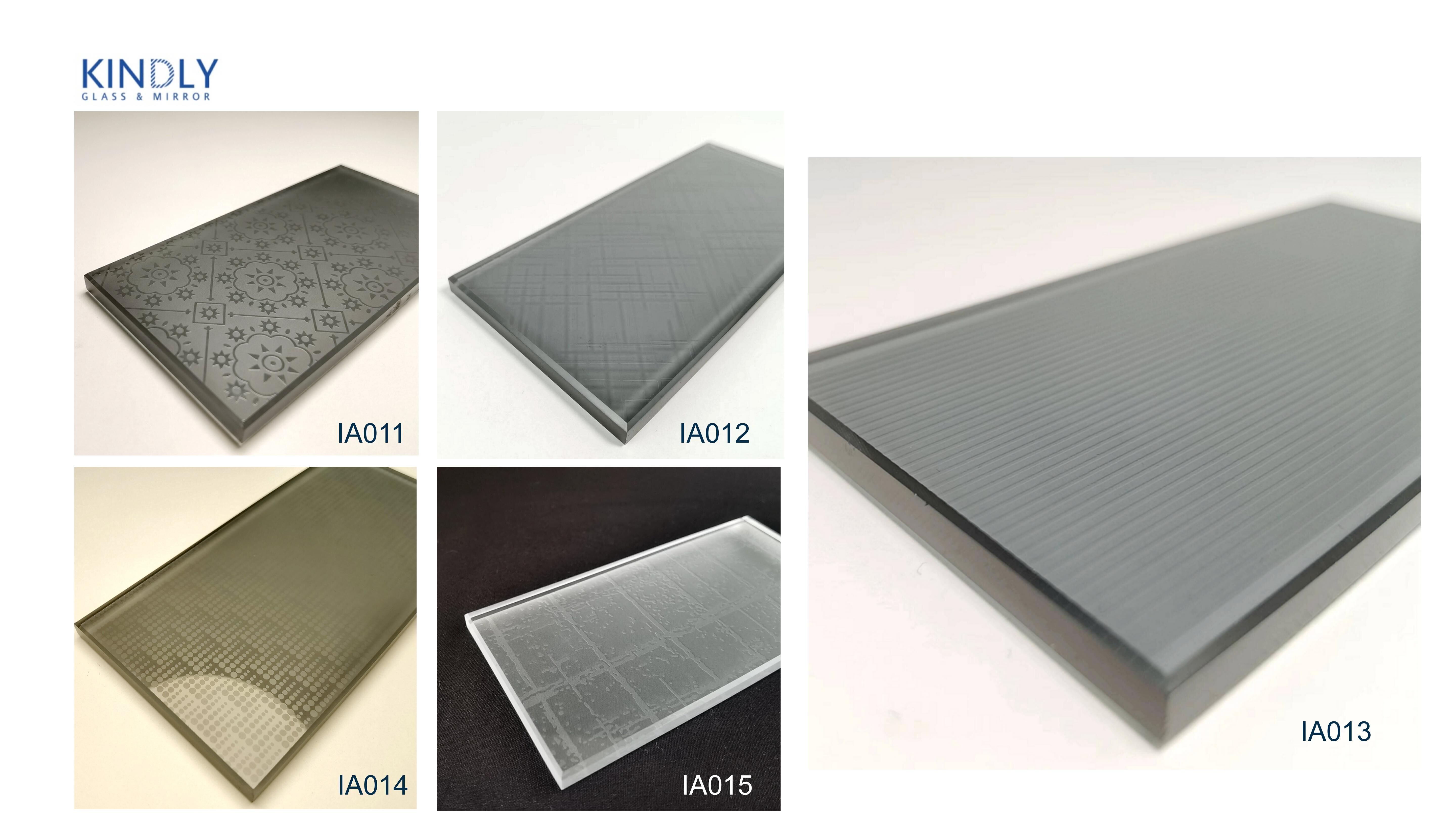 Buy Wholesale China Patterned Acid Etched Glass-line Pattern-odm & Acid ...