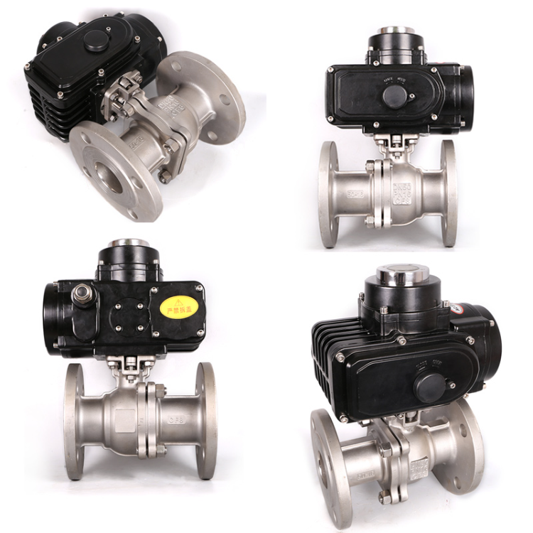 Automatic Motorized Valves Company Motor Spring Return 3 Inch Electric ...