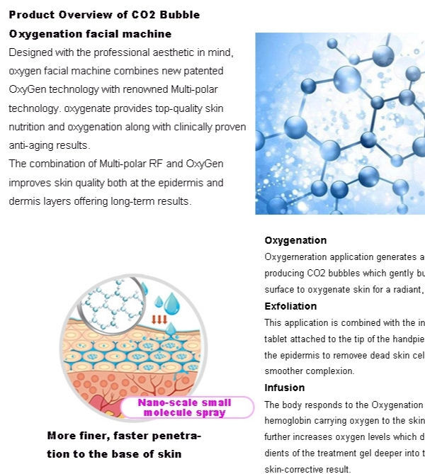 Buy China Wholesale Skin Care Pollogen Co2 Oxygenation 3 In 1 Oxygeneo ...