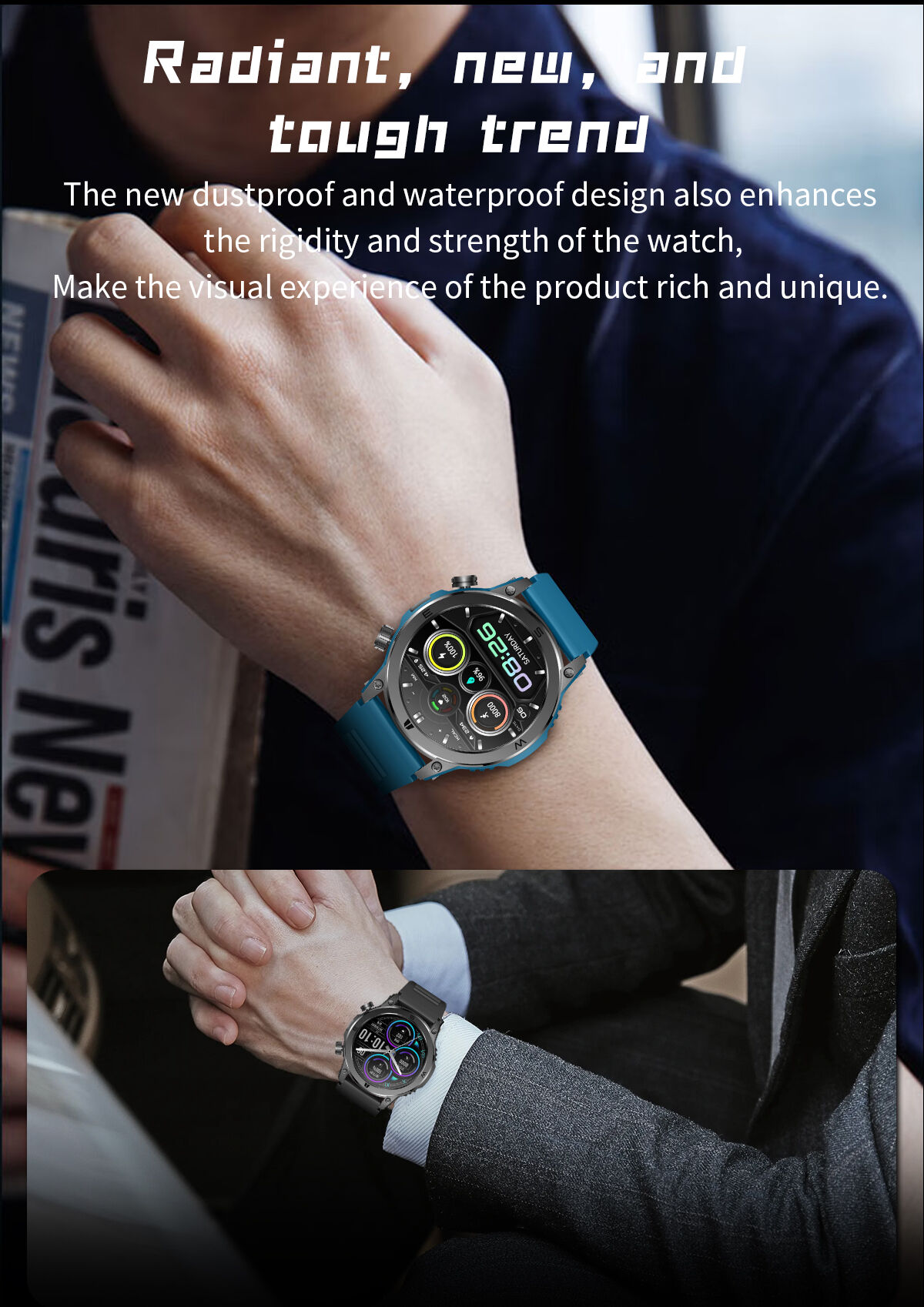 Buy Wholesale China Smartwatch 1.43 Inch Amoled 466*466 Health ...