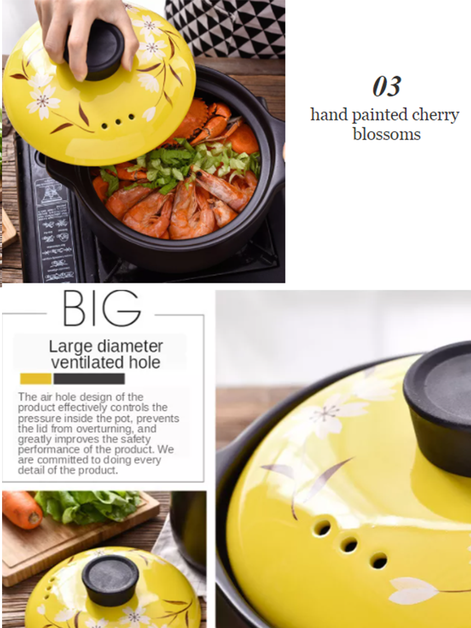 Popular Ceramic Pot Casserole Cooking Pot Cookware - Expore China ...