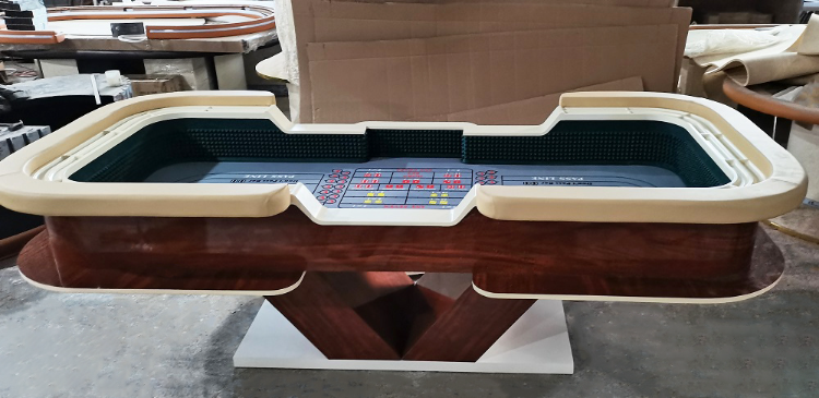 Yh Full Custom Deluxe Casino Tables 96/120/144 Inch Craps Table For ...