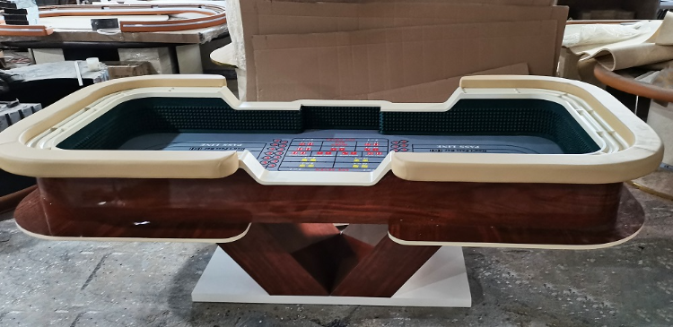 Yh 8/12 Foot Luxury Casino Quality Solid Wood Dice Table Square ...