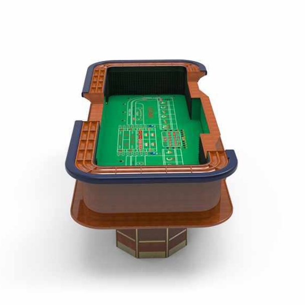 Yh 8/12 Foot Luxury Casino Quality Solid Wood Dice Table Square ...