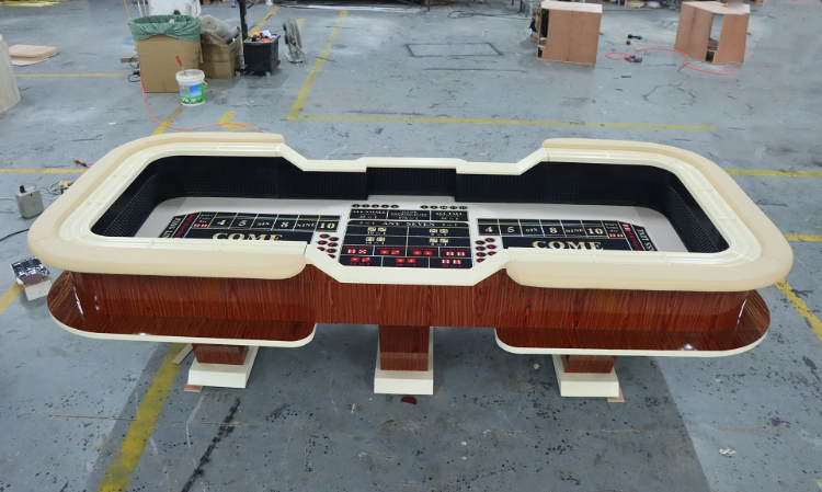 Yh 8/12 Foot Luxury Casino Quality Solid Wood Dice Table Square ...