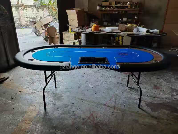 Buy Wholesale China 96 Inch 10 Player Texas Holdem Poker Table Custom ...