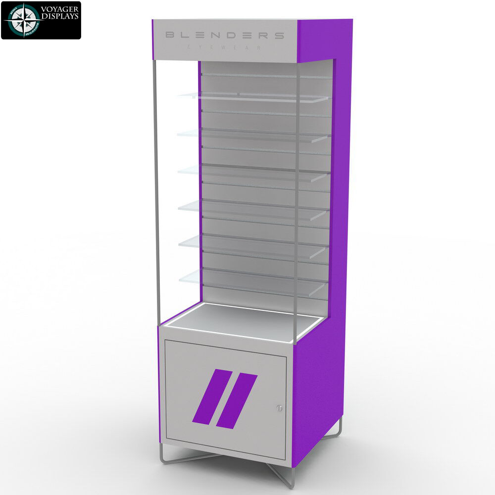 Oem Display Stands Painted Black With Clear Acrylic For Sunglasses ...