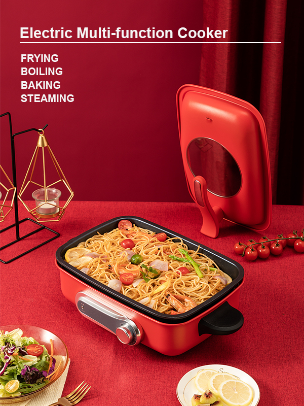 Mechanical Cooking Pot Household Multifunctional Electric Hot Pot Mini ...