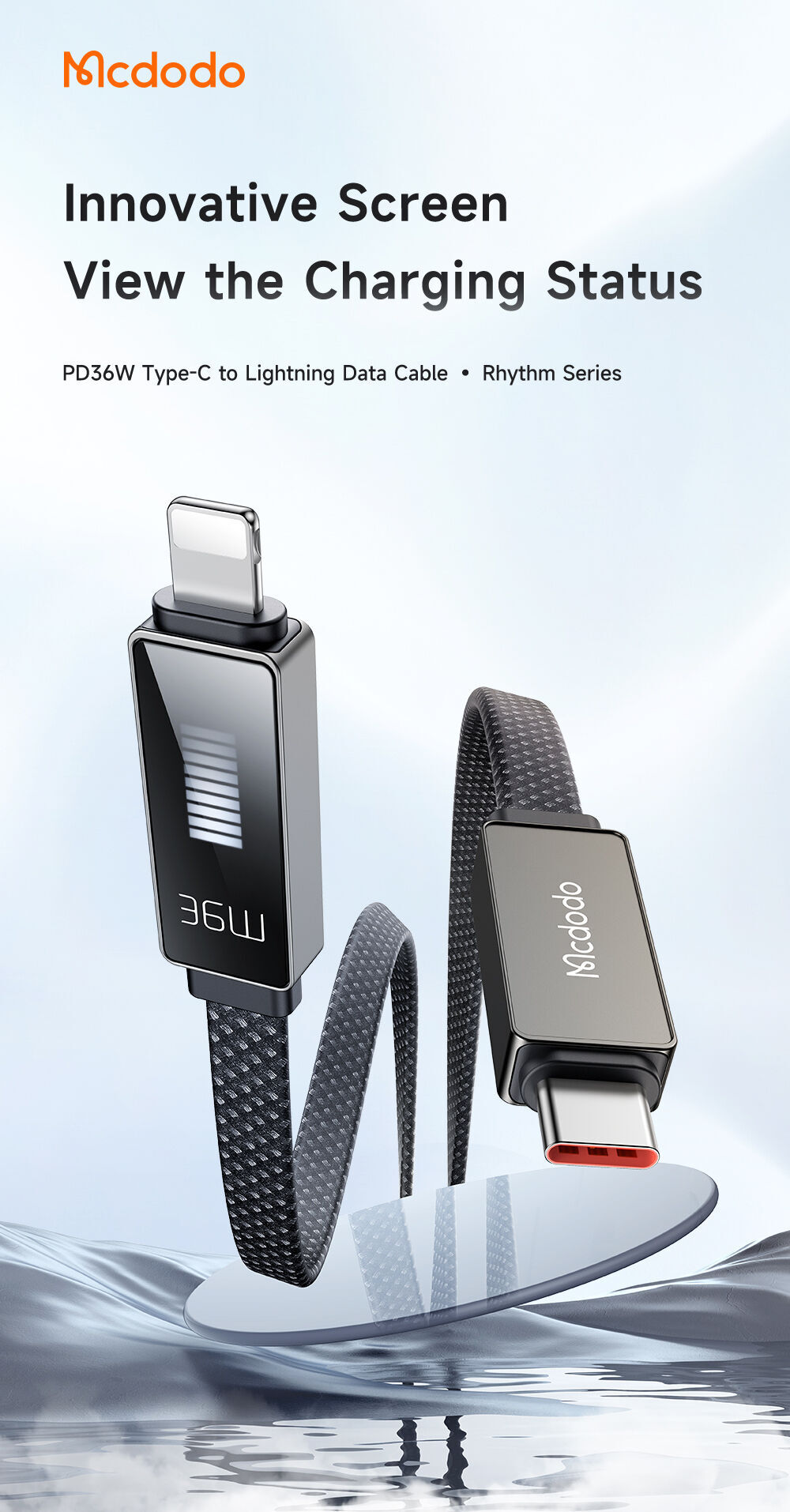 Buy Wholesale China New 496 Led Rhythm Data Cable Type-c For Iphone, Pd ...