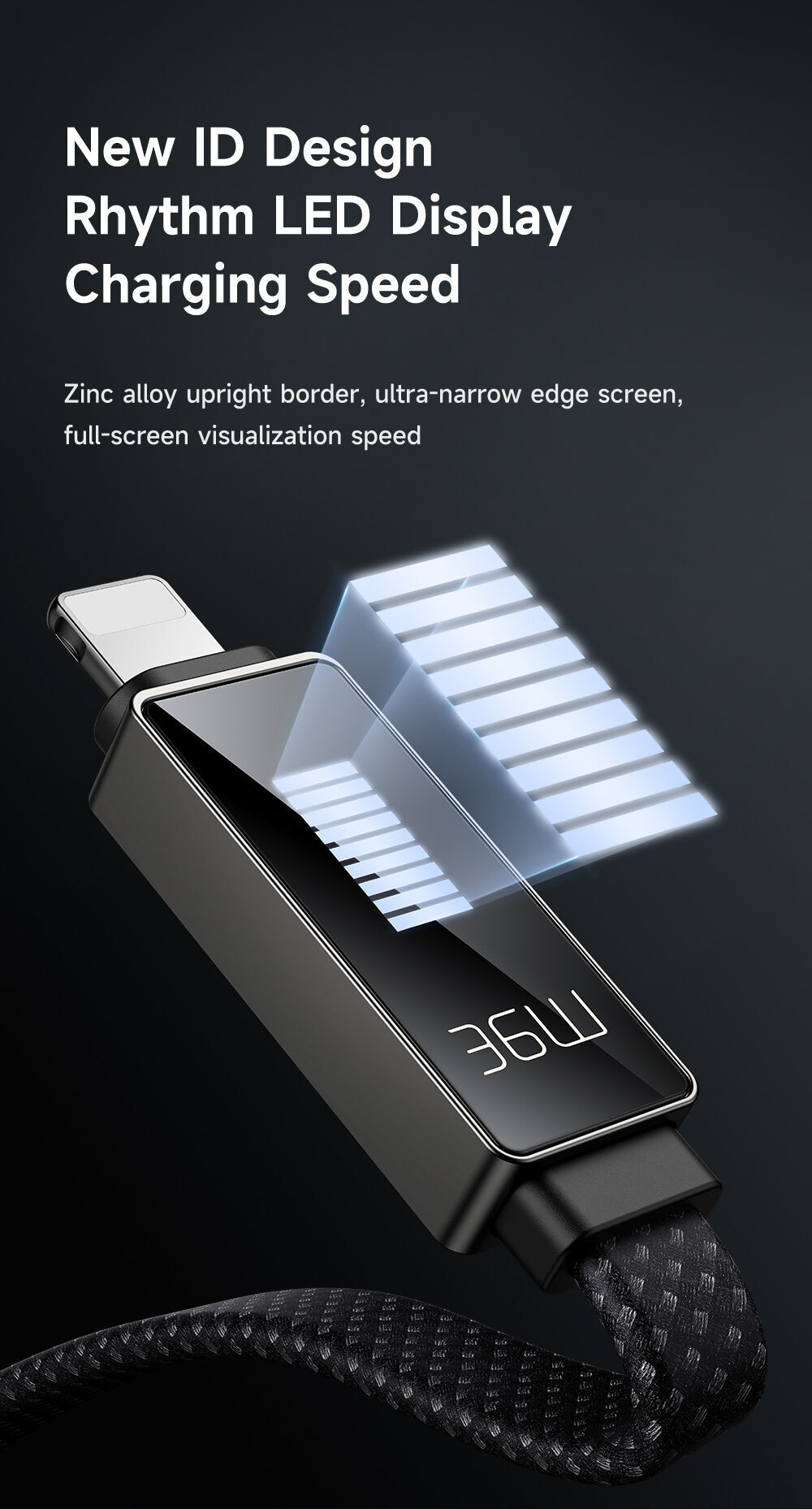 Buy Wholesale China New 496 Led Rhythm Data Cable Type-c For Iphone, Pd ...