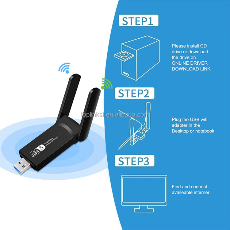 Buy China Wholesale Original Factory Price 5ghz Wifi Adapter Usb 3.0 ...