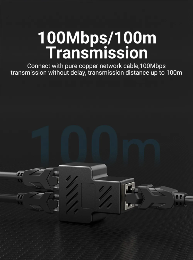 Cat 5 Cat 6 Lan Network Rj45 Cable Port Network Cable Splitter Extender ...