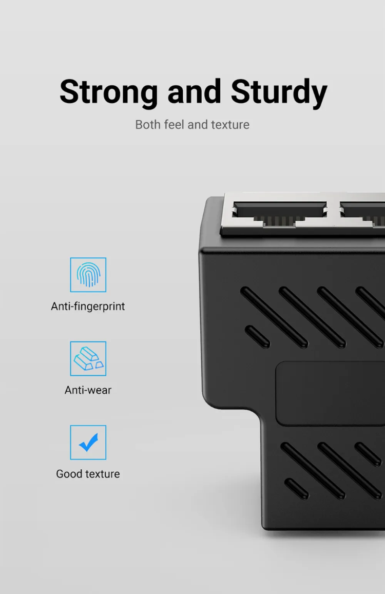 Cat 5 Cat 6 Lan Network Rj45 Cable Port Network Cable Splitter Extender ...