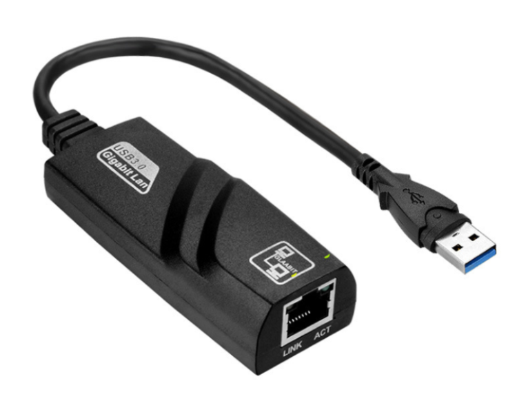 Pogo Usb 3.0 Network Gigabit Adapter Lan 10/100/1000 Mbps Pc Usb 3.0 To ...