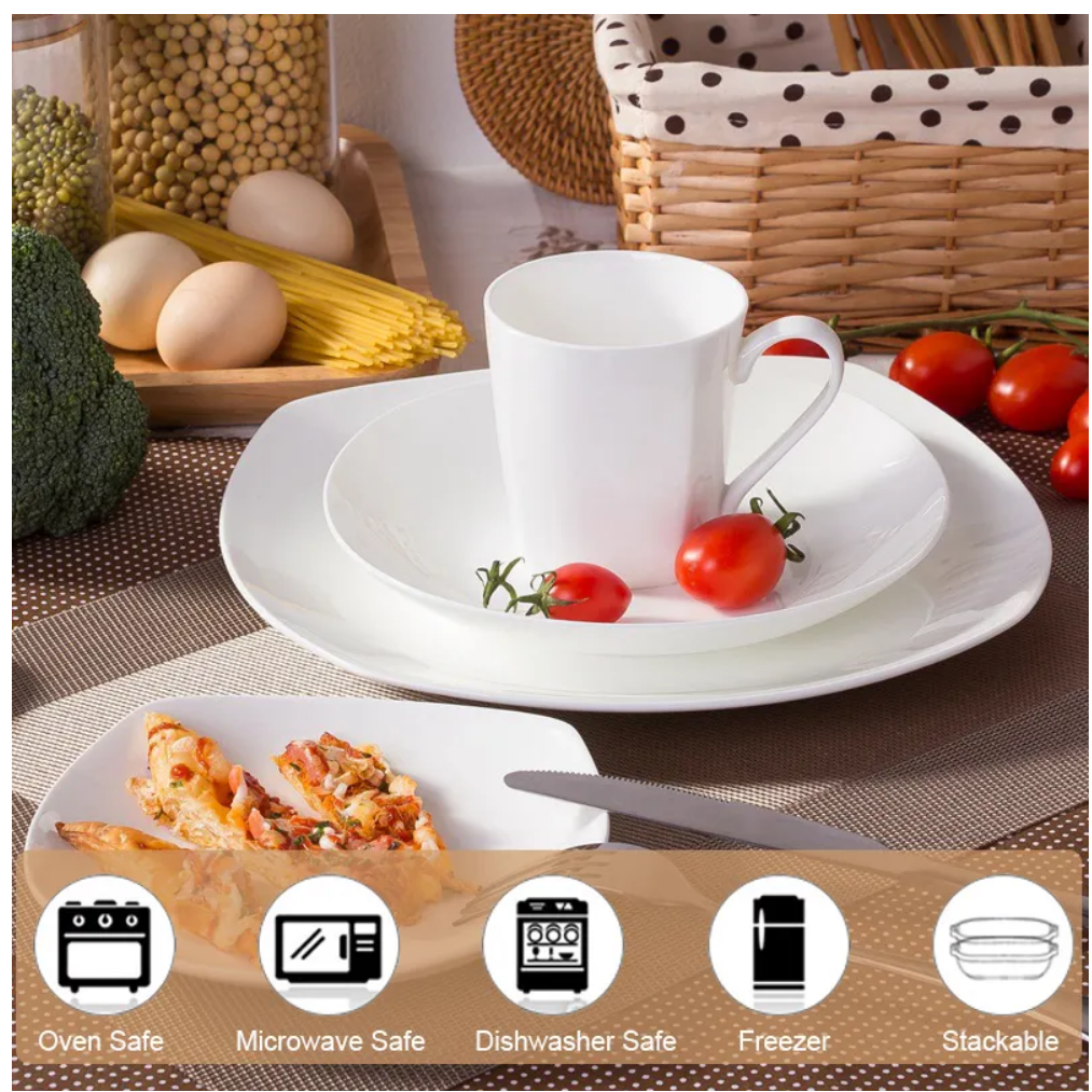Modern Simple Style Dinner Plate Ceramics Plates Modern Porcelain ...