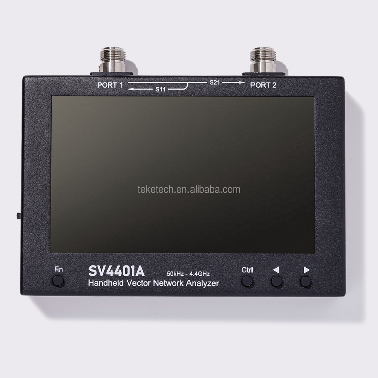 7 Inch Touch Lcd Screen 50khz-4.4ghz 100db Dynamic Upgrade Of Nano Vna Sv4401a Vector Network ...