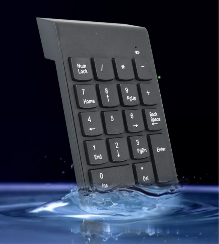 Portable Mini 2.4g Wireless Usb Slim Numeric Keypad Calculator For ...