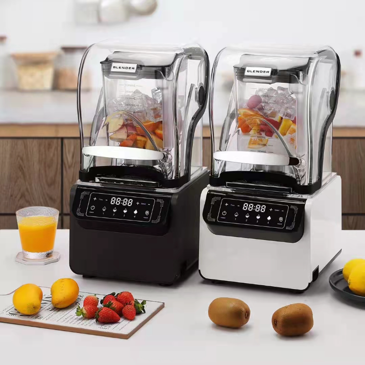 1800w Professional Low Noise Commercial Smoothie Blender Programmable ...