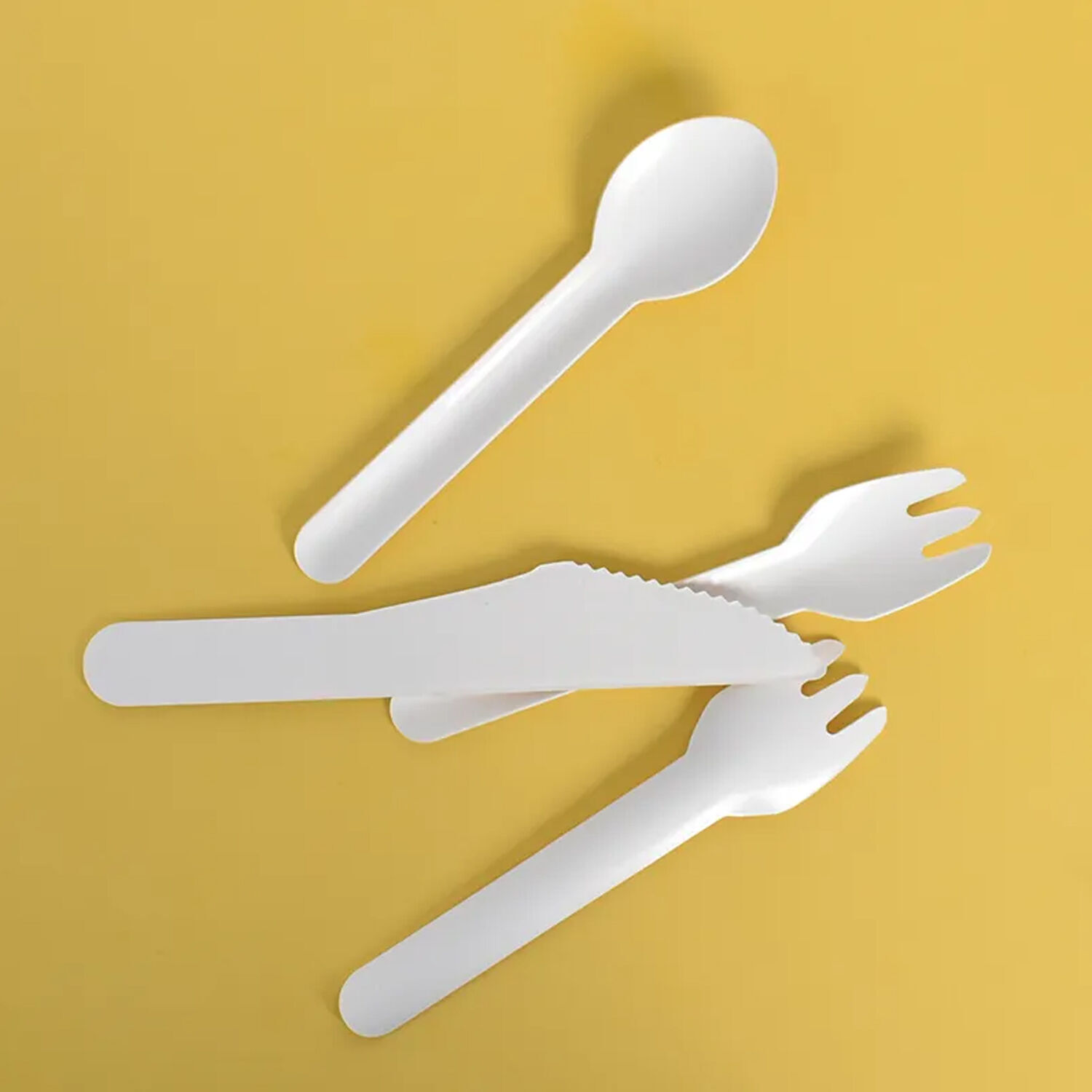 Buy Wholesale China Factory Price Oem Biodegradable Salad Knife Spoon ...