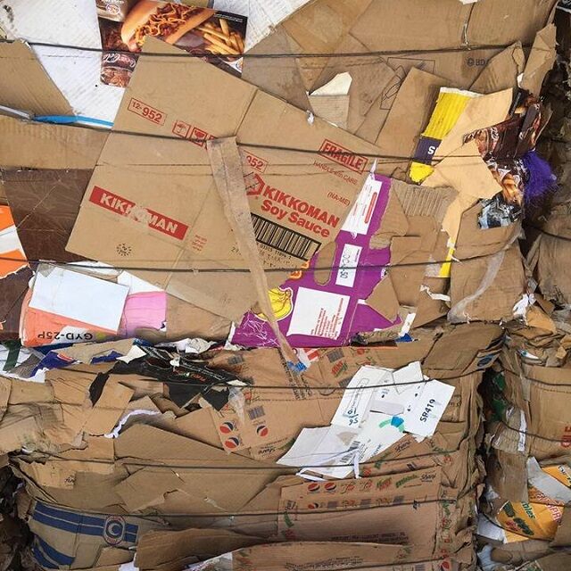 Occ Waste Paper/ Onp Paper Scrap/ Paper Scraps 100% Cardboard Occ ...