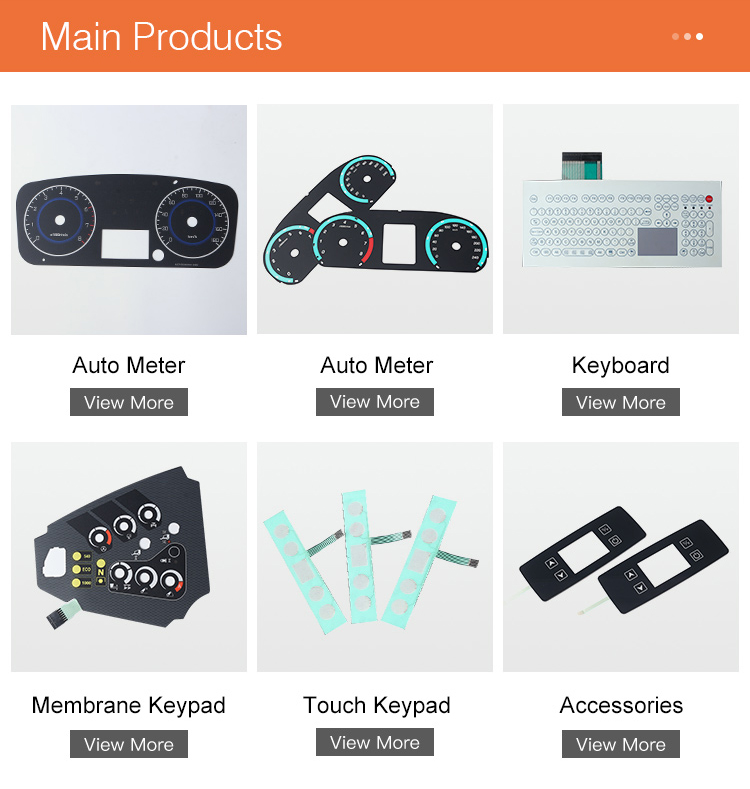 Oem Odm Touch Panel Touch Sensor Switch With Backlight 20 Keys Numeric ...