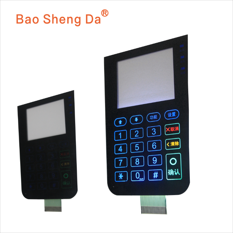 Oem Odm Touch Panel Touch Sensor Switch With Backlight 20 Keys Numeric ...