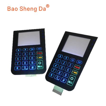 Oem Odm Touch Panel Touch Sensor Switch With Backlight 20 Keys Numeric ...