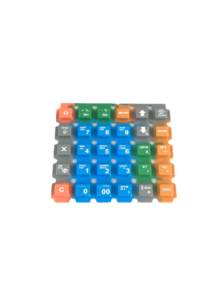 Custom Matrix Silicone Rubber Keypad 3x4 Arabic Numeric Rubber Keyboard ...