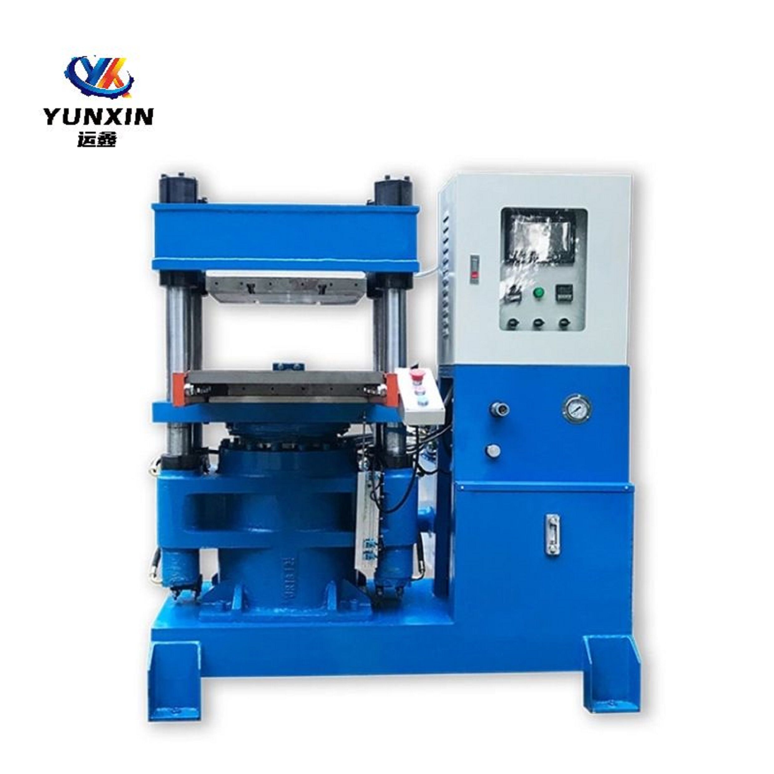 Cheap Price 63 Tons Two Head Silicone Rubber Vulcanizing Machines For ...
