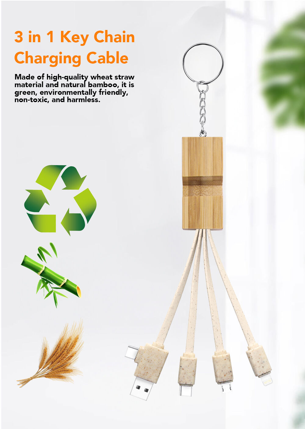 Buy Wholesale China New Arrival Eco Friendly Biodegradable Bamboo 5 In ...