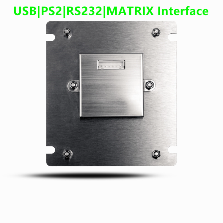 12 Keys Waterproof Rugged Stainless Steel Backlit Matrix Usb Ip65 Kiosk ...