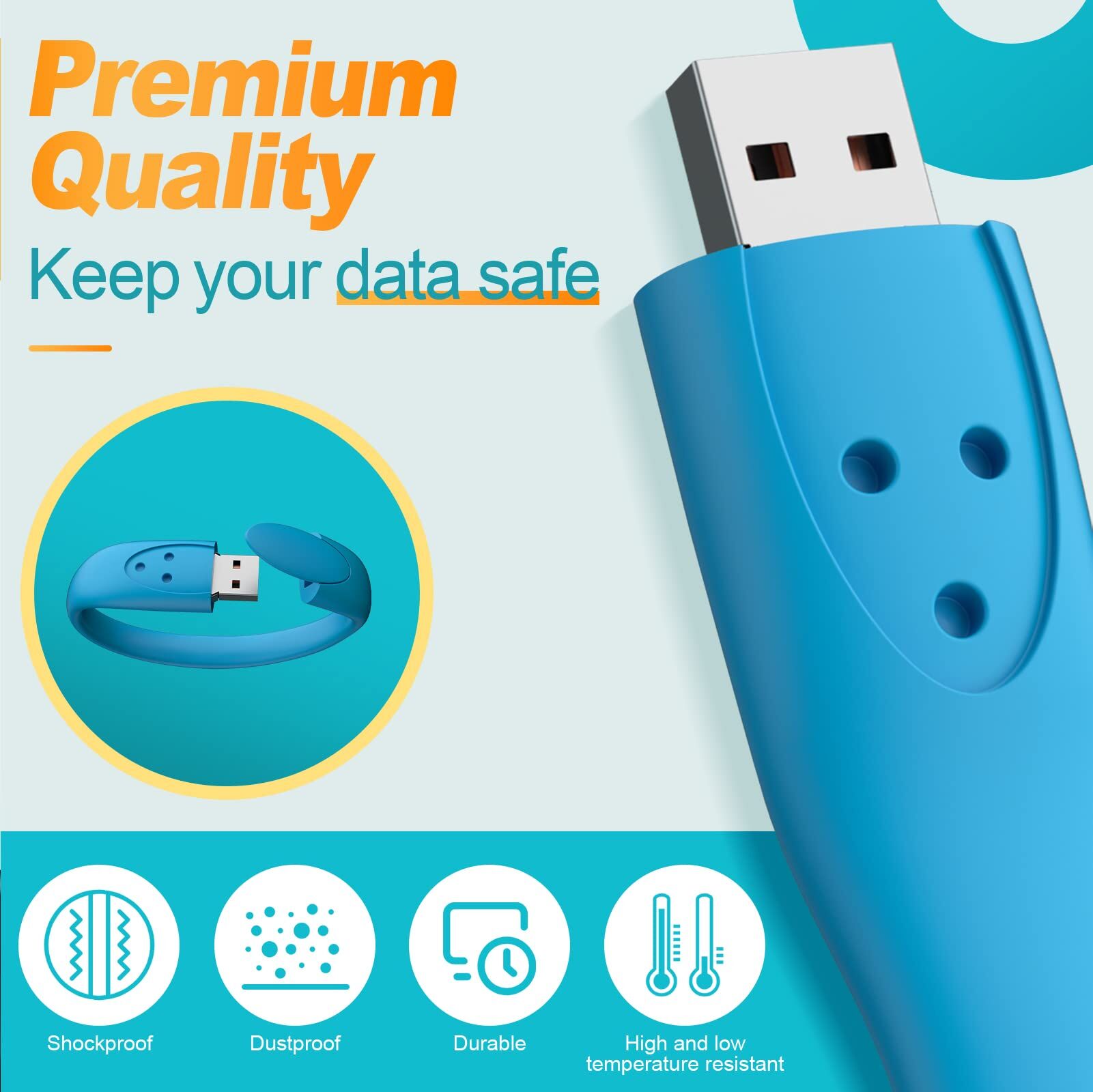 Buy Wholesale China Bracelet Pen Drive 64gb Usb 32gb 16gb 8gb Slap ...