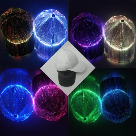 Buy Wholesale China Led Cap Luminous Baseball Hat 7 Colors Glow Hat Usb ...