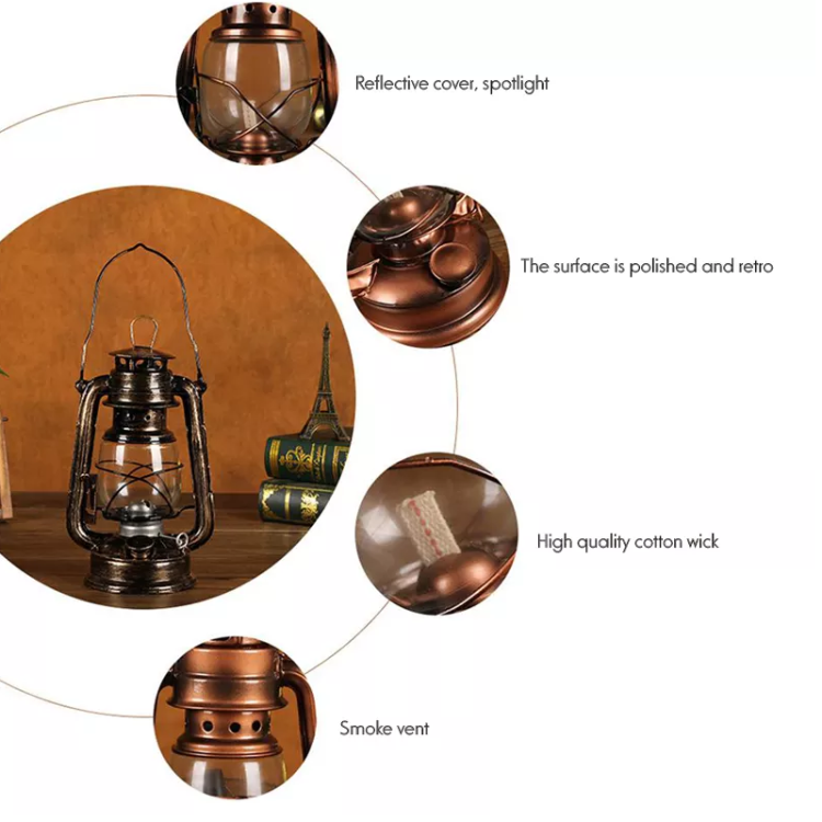 Buy Wholesale China Portable Handheld Oil Lamp Retro Kerosene Lamp ...