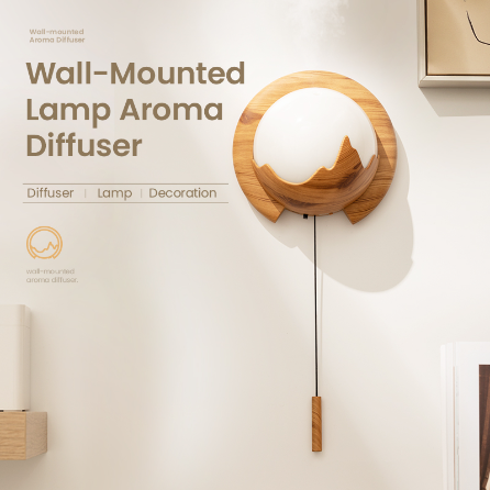 New Design Wall-mounted Aroma Diffuser Remote Control Aromatherapy ...