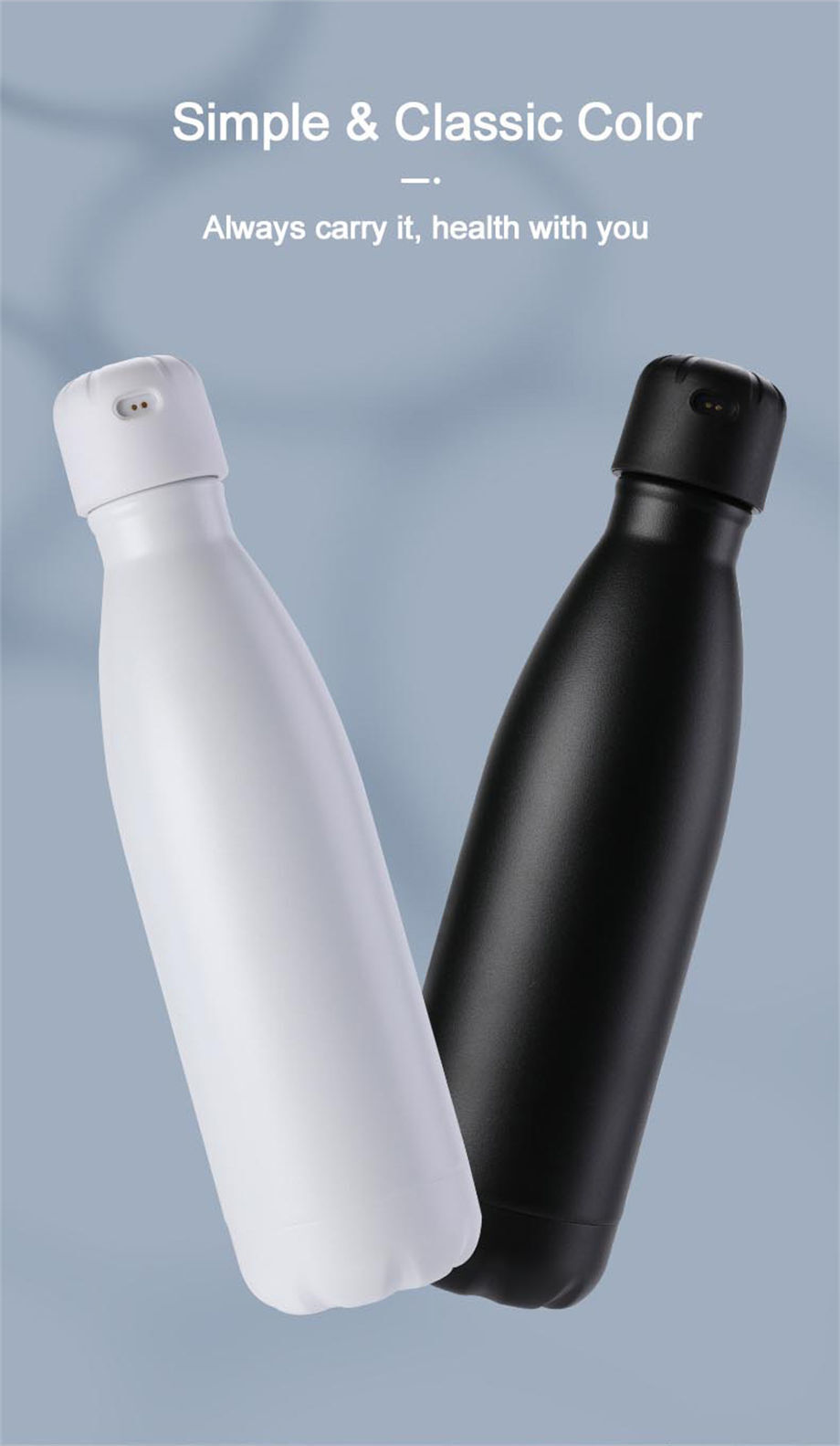 Bulk Buy China Wholesale 500ml Oem Stainless Steel Uv Light Self ...