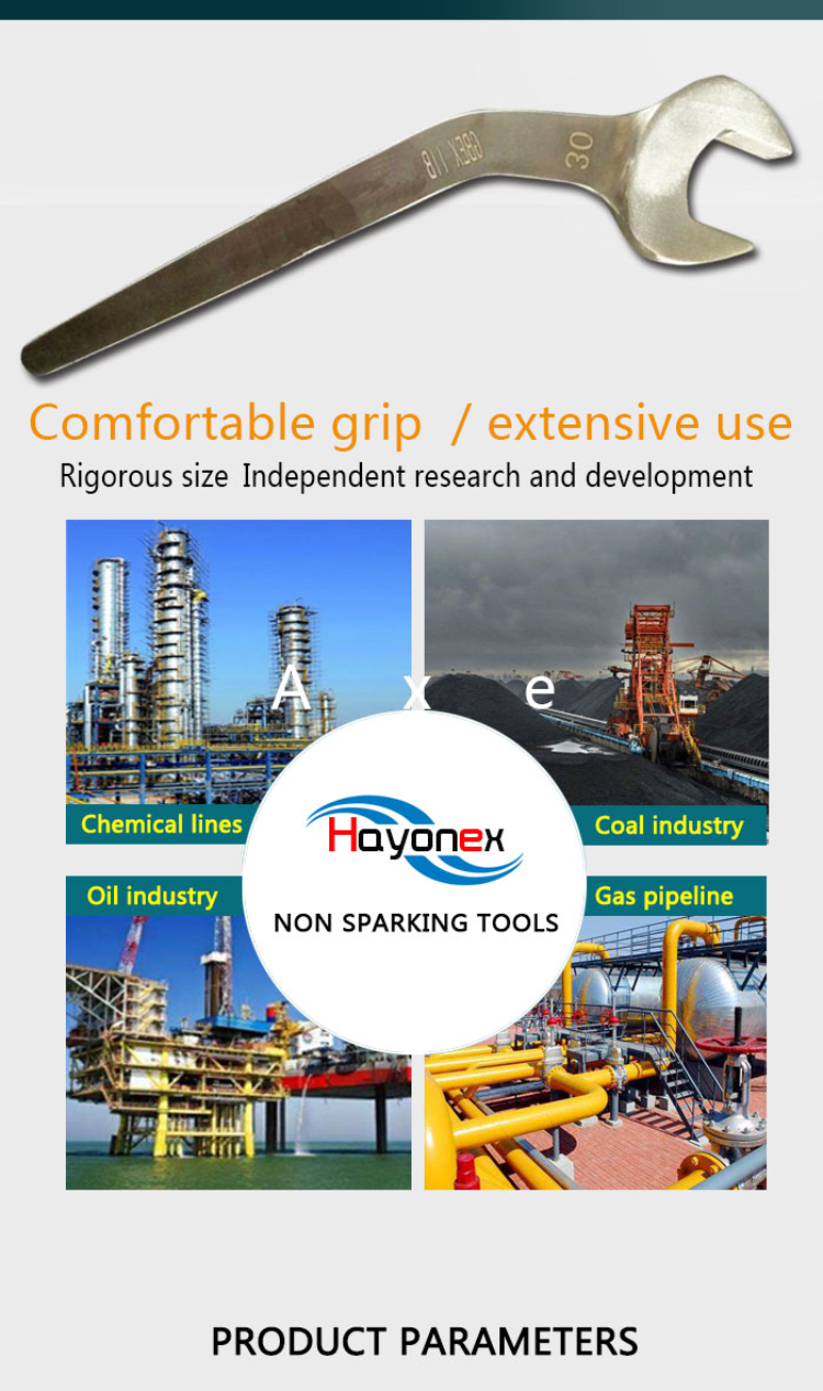 Buy Wholesale China Explosion Proof Single End Solid Wrench With Curved ...