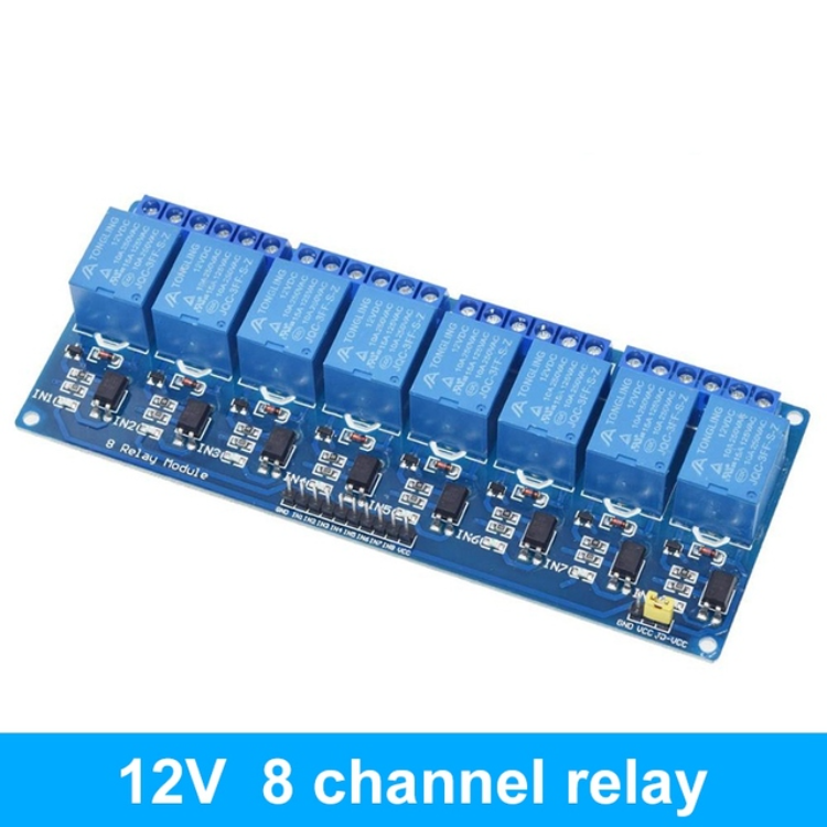 Bulk Buy China Wholesale 5v 12v 1 2 4 6 8 Channel Relay Module With Optocoupler Relay Output 1 2 ...