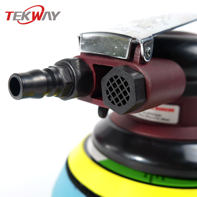 Techway Industrial Air Sander 6 Inch Pneumatic Sander Orbital 5.0mm ...