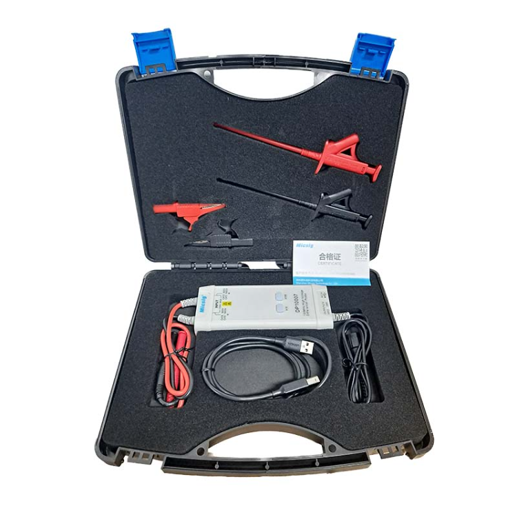 Micsig Oscilloscope 100mhz High Voltage Differential Probe Dp10013 Kit ...