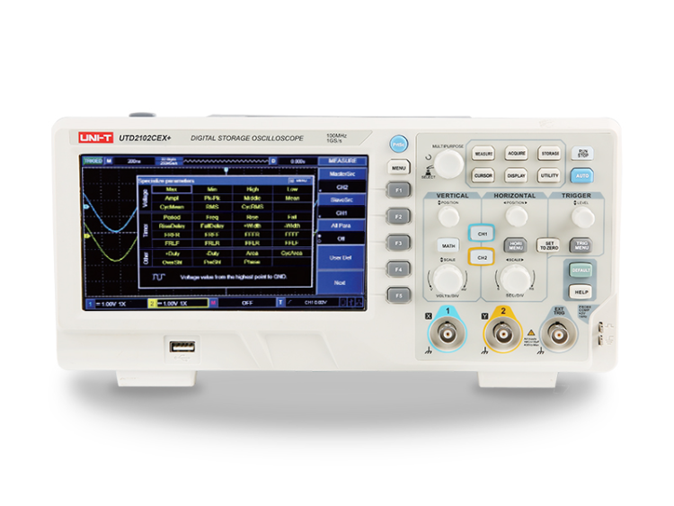 Uni-t Competitive Price Dual Channel 100mhz Bandwidth Digital Storage ...
