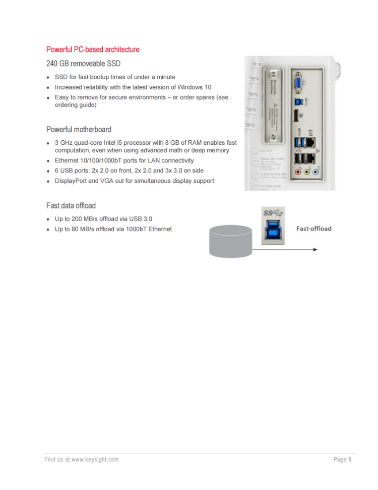 Msos604a 6 Ghz 4 Analog Plus 16 Digital Channels High-definition Agilent / Keysight Oscilloscope ...