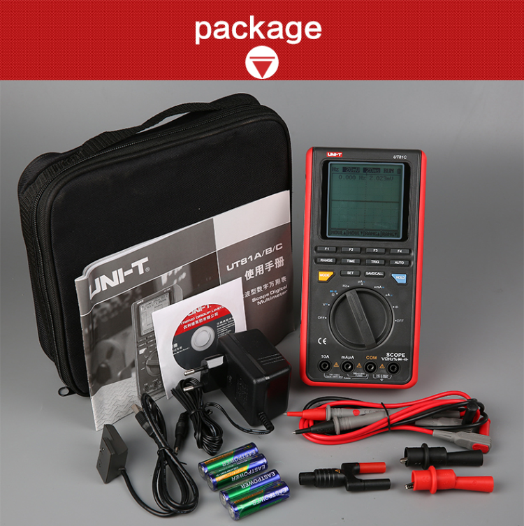Uni-t Ut81b Handheld Digital Oscilloscopes Multimeters Combine ...