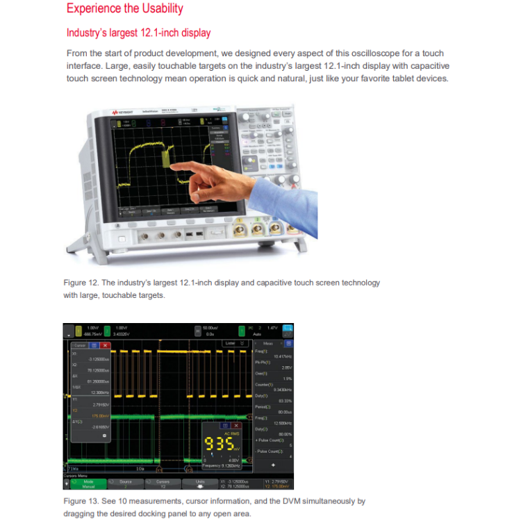 Keysight Technology Msox4104a Mixed Signal Oscilloscope1 Ghz, 4 Analog ...