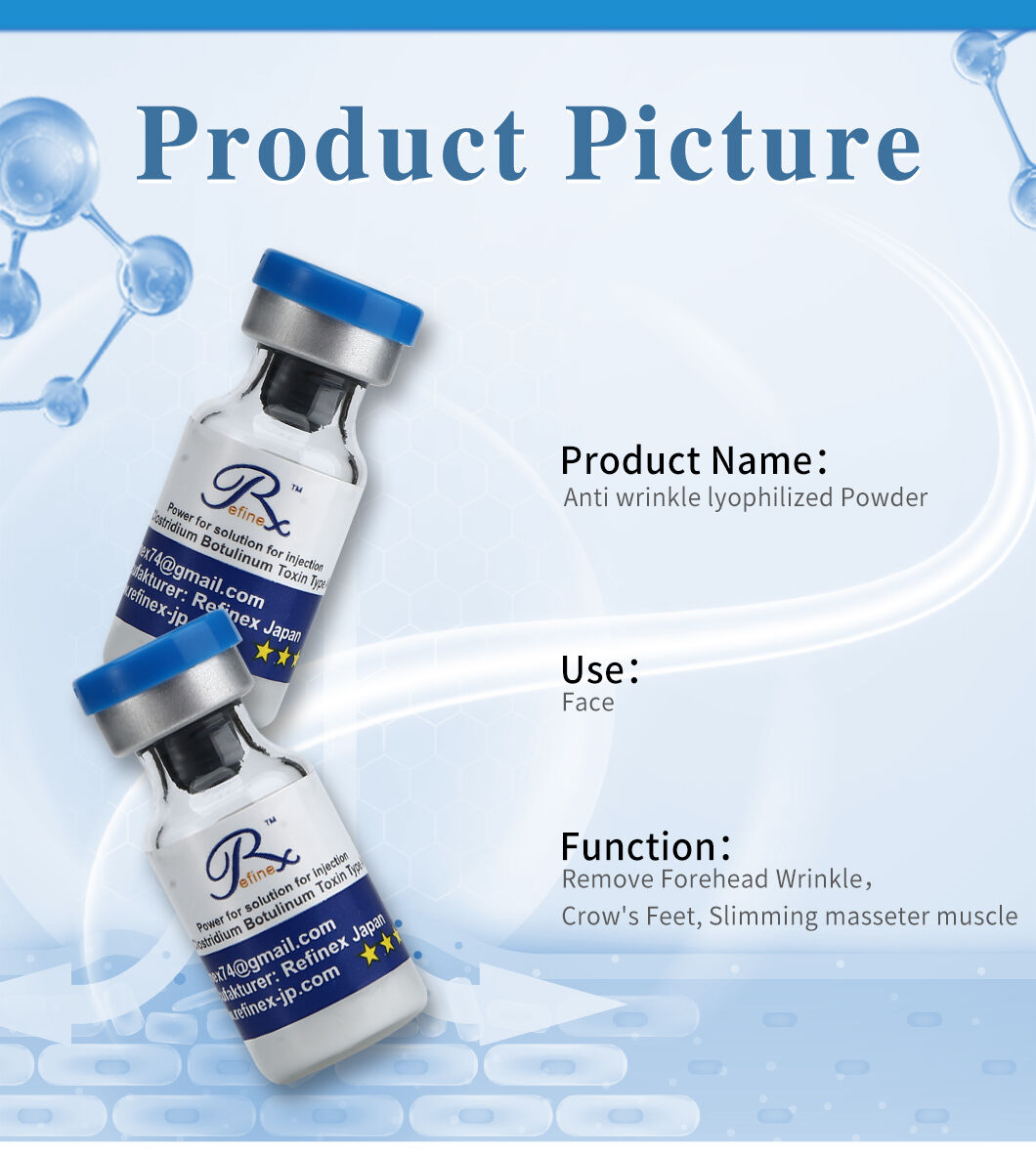 Buy Wholesale China Powder Wrinkle Removal Korean Botx Toxi Injection ...