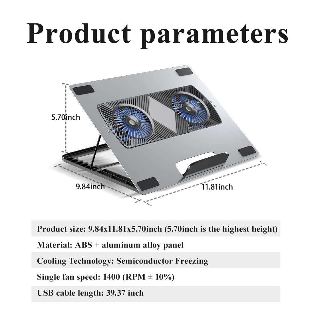 Buy Wholesale China Wholesale Semi-conductor Laptop Cooling Stand Type ...