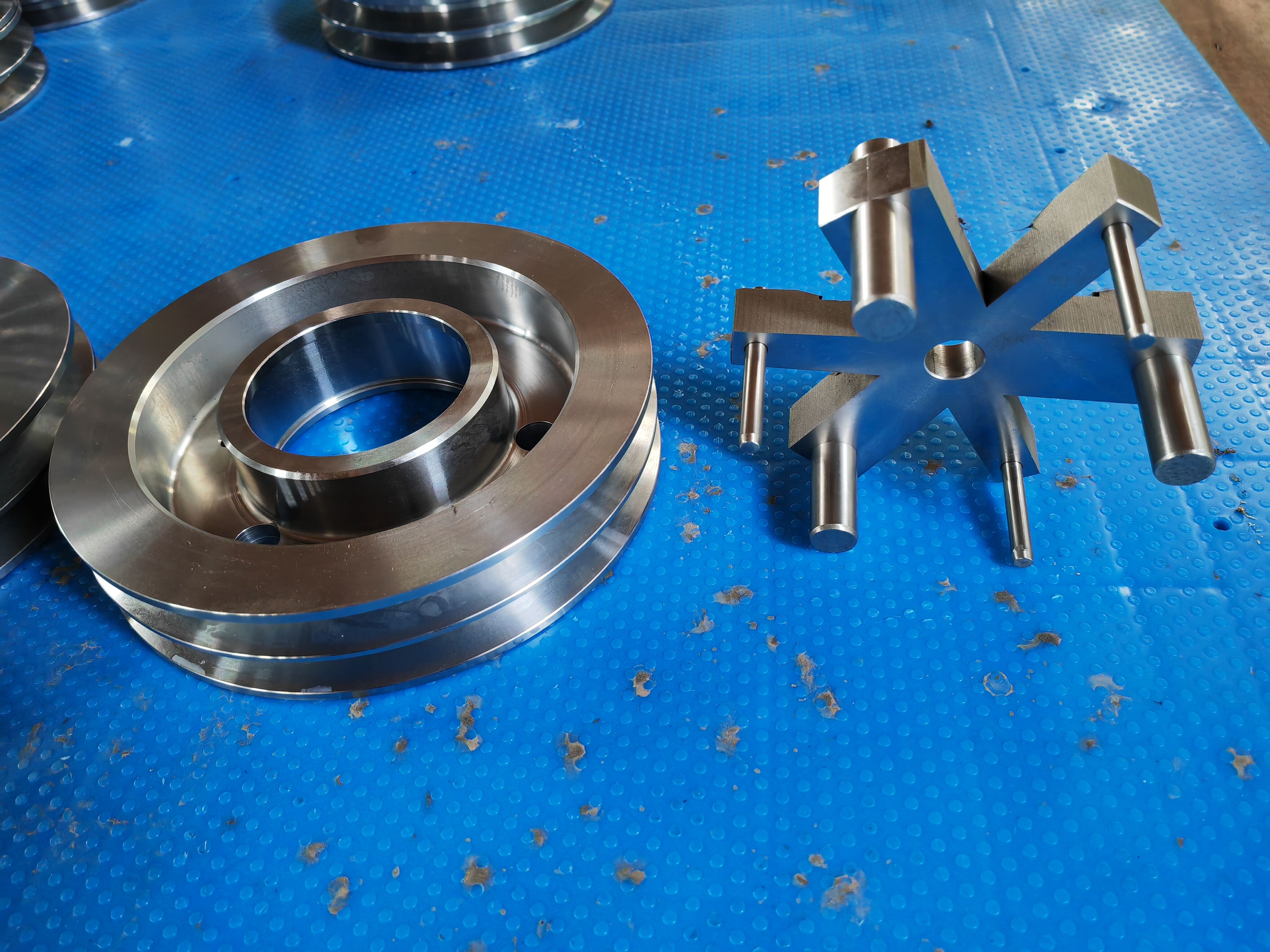 Buy Wholesale China Forging Parts Flange Stainless Steel Part For ...